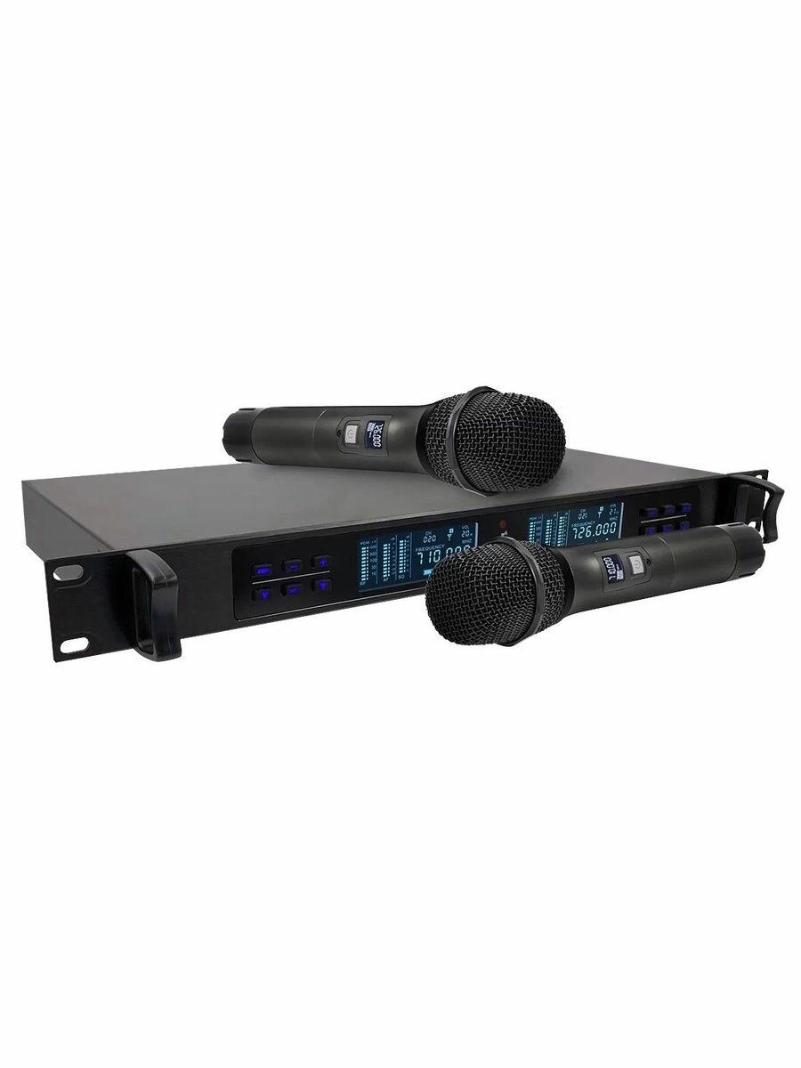 Axelvox DWS7000HT (RT Bundle) - радиосистема с 2 ручными микрофонами, UHF 710-726 MHz, 2х32 канала