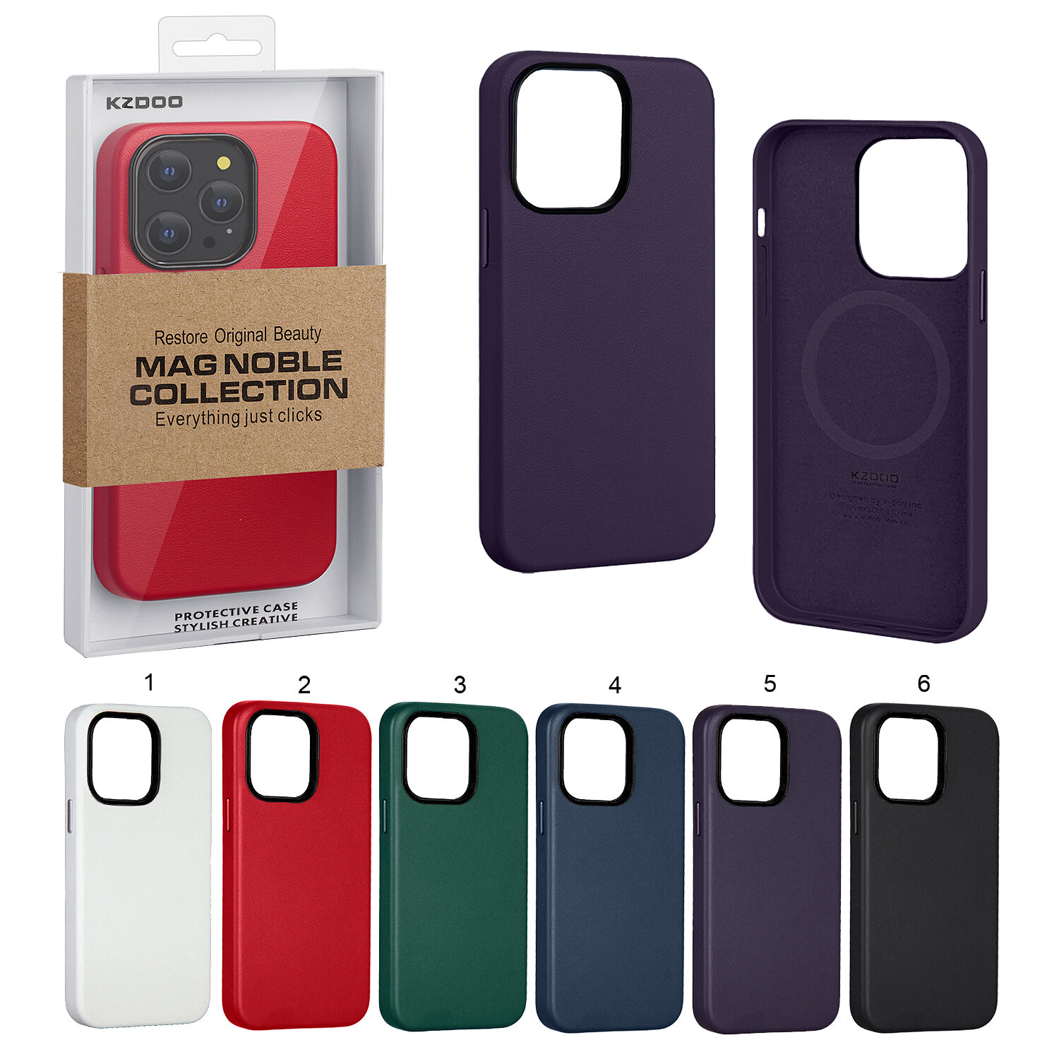 Чехол iPhone 14 Pro Mag Noble Collection K-DOO