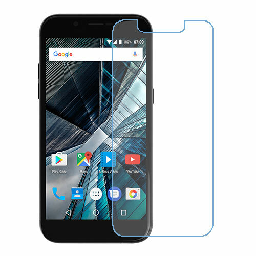 Скрин Мобайл защитный экран для Archos 50 Graphite из нано стекло 9H