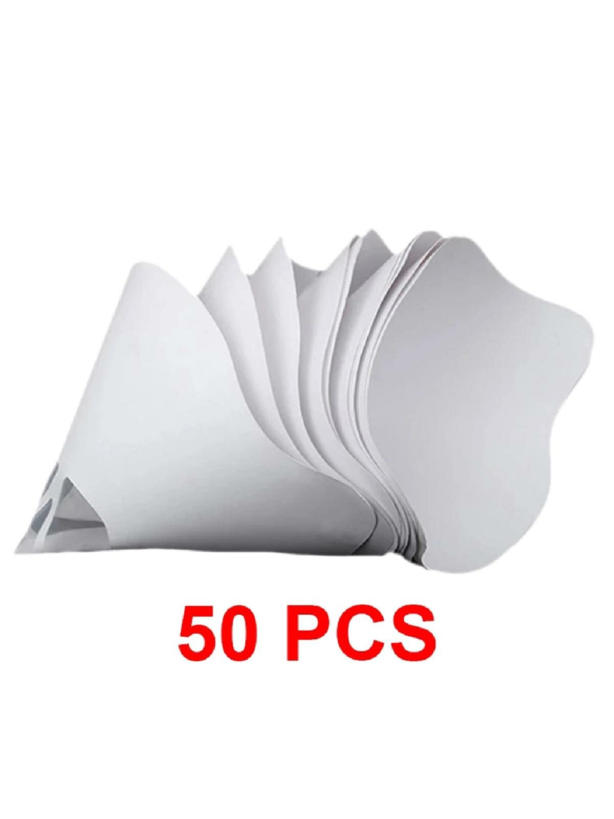 50 шт, воронка для фильтра из УФ-фоточувствительной смолы, одноразовая бумажная воронка