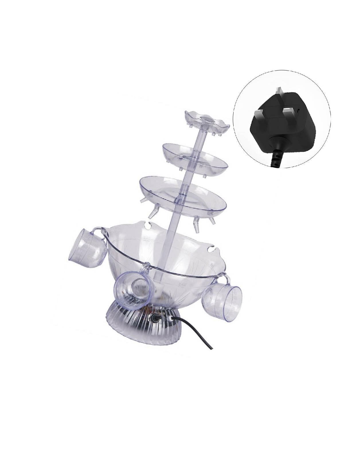 (Британский стандарт 220 В) Фонтан для вечеринок с напитками