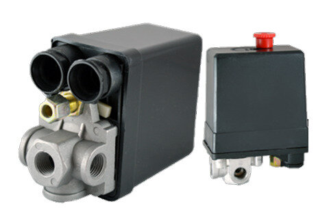 Автоматика с регулеровкой давления компрессора, 4 выхода 380В