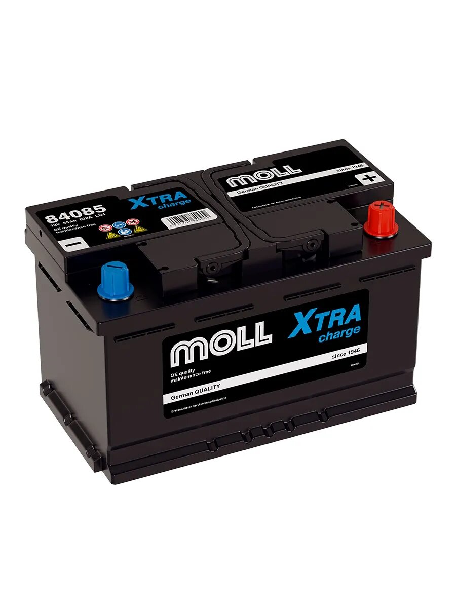 Аккумулятор MOLL XTRA charge 85R 12V 85Ач обр. пол.