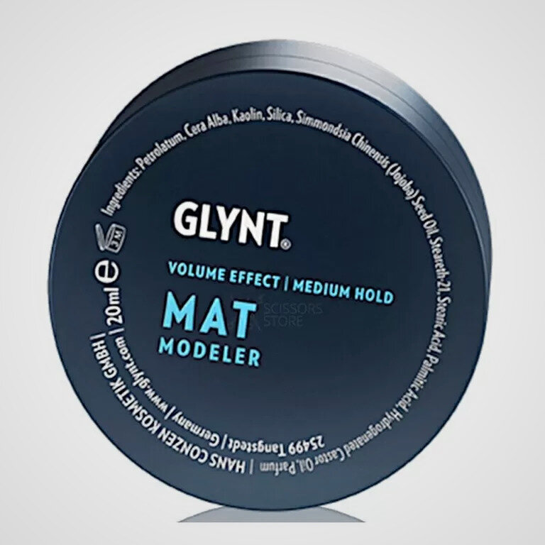 Воск сильной фиксации с матовым эффектом Mat Modeler 20 мл GLYNT Style Mat Modeler Воск 20 мл
