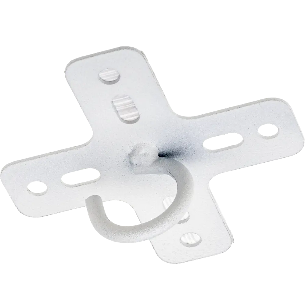 Кронштейн для крепления люстр и подвесов 235808 цвет белый