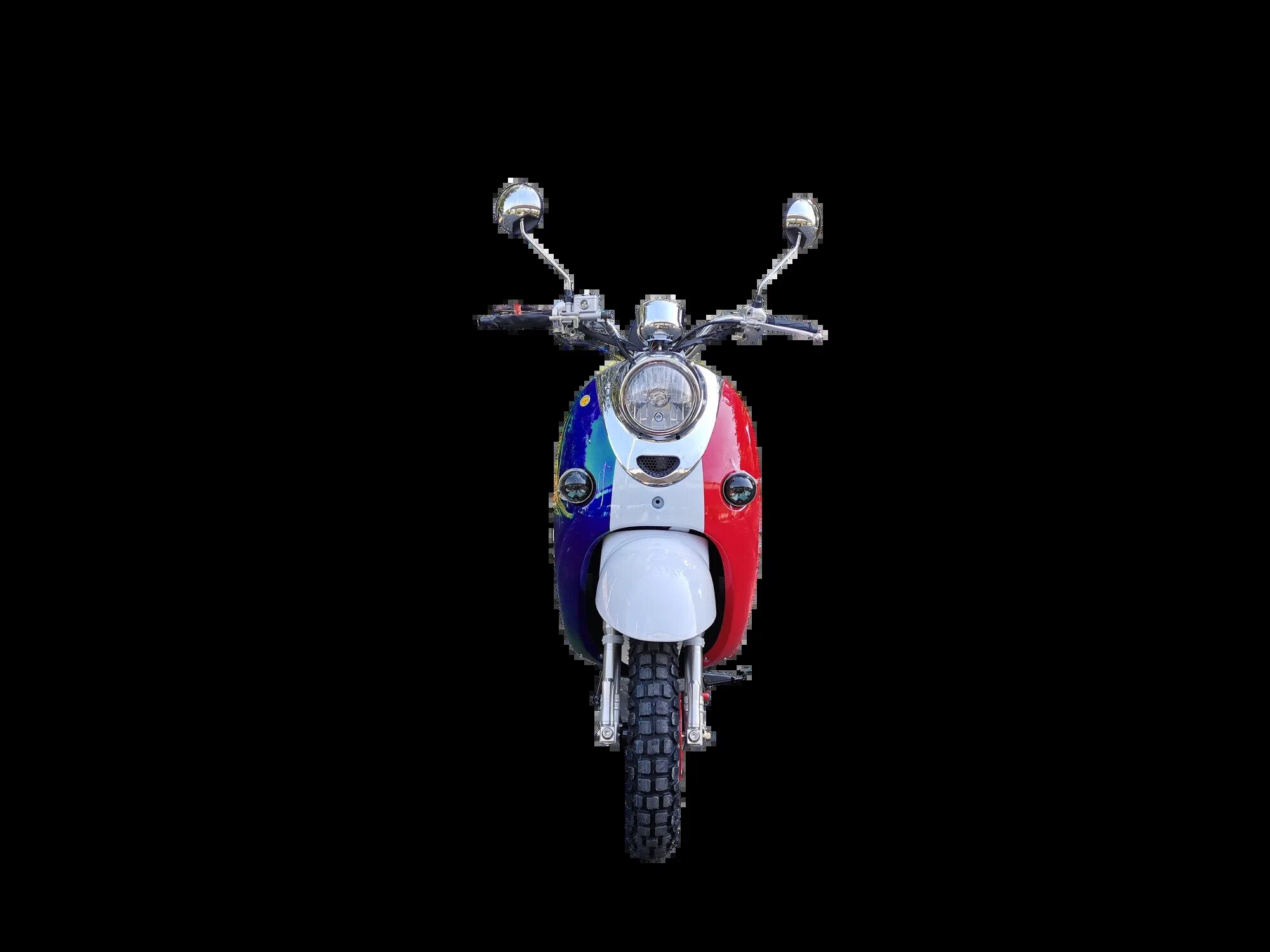 Скутер VMC VENTO "RETRO", 49.9 LED фара, электростартер, сигнализация Франция (Собранный)