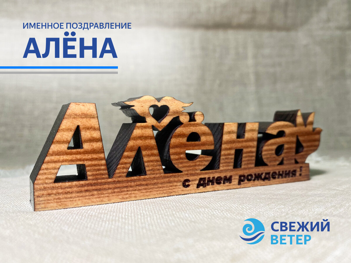Именное поздравление "Алёна"