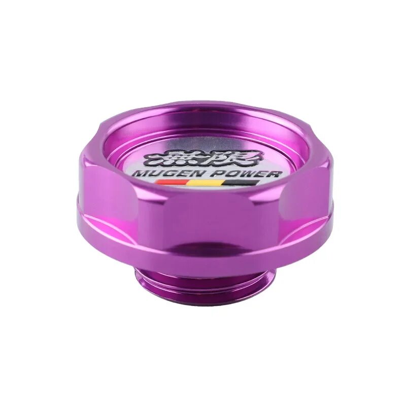 Алюминиевая крышка маслозаливной горловины Mugen Power Purple