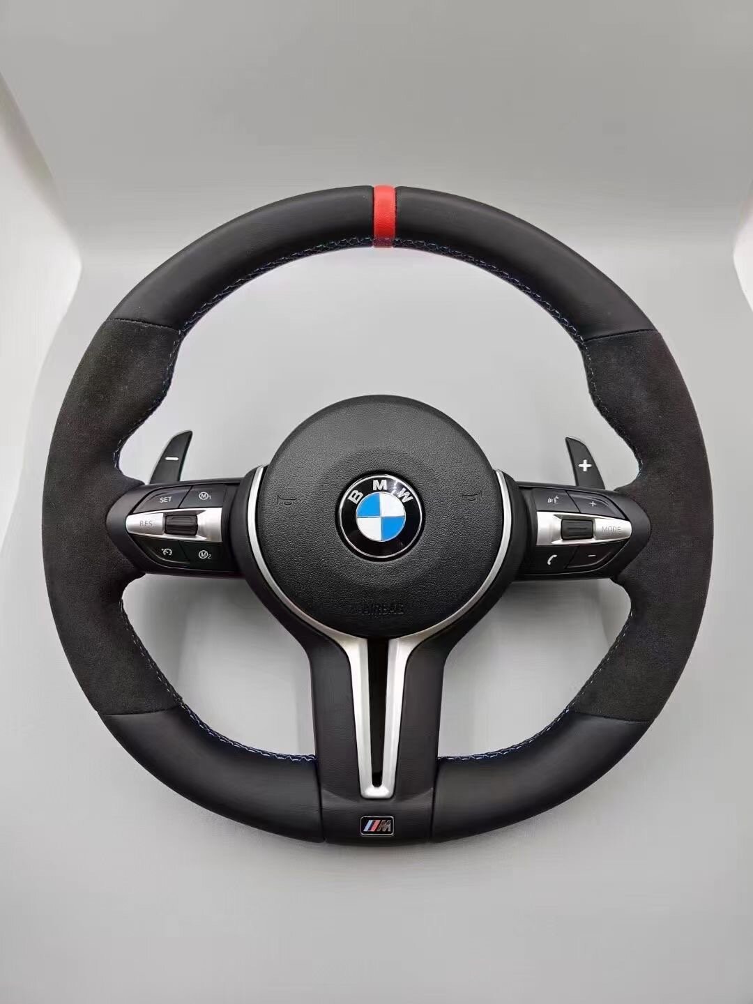 2026 Совместимый модифицированный руль из углеродного волокна для BMW 3 серии, 5 серии, 525, 530, X1, X3, X5, X6, спортивная модель