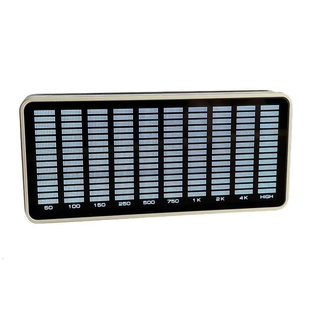 Индикатор уровня музыки AK1016 для усилителя, - Белый