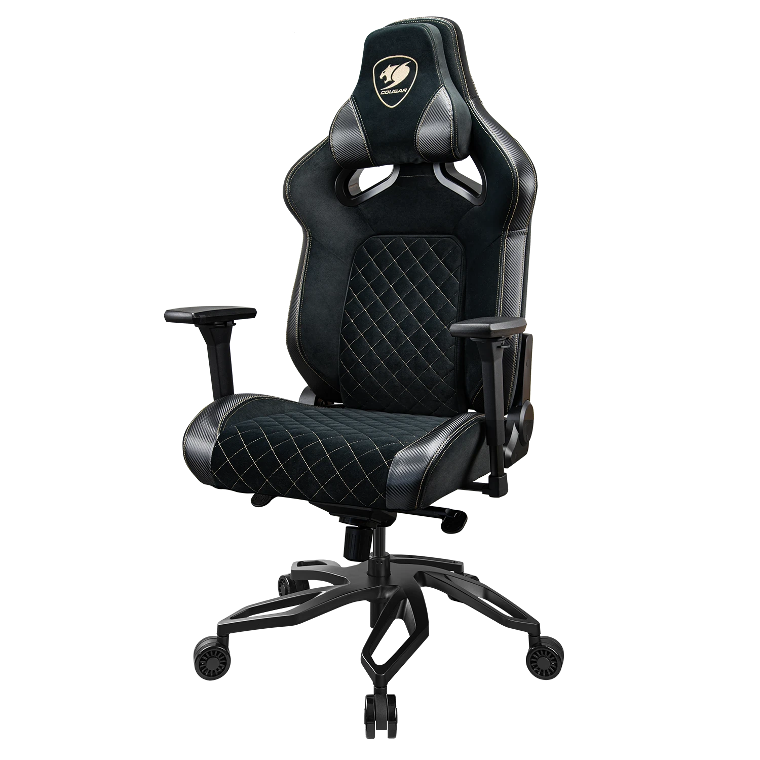 Кресло компьютерное игровое COUGAR Titan Pro V2 Gold F, черный