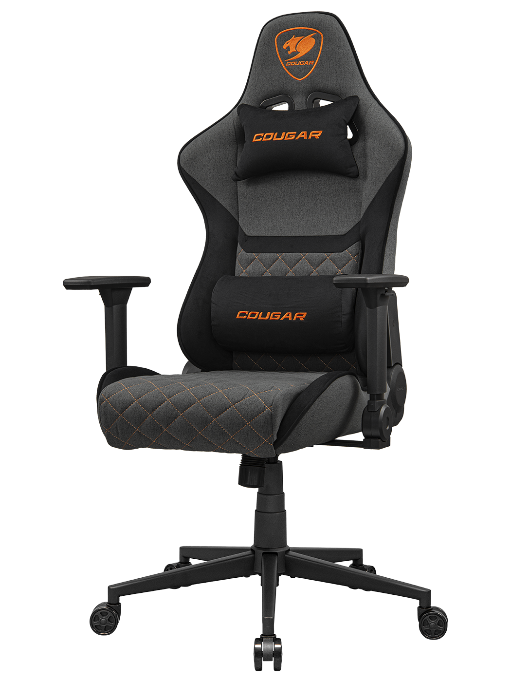 Игровое компьютерное кресло Cougar Armor One V2 Gray F, ткань, серый