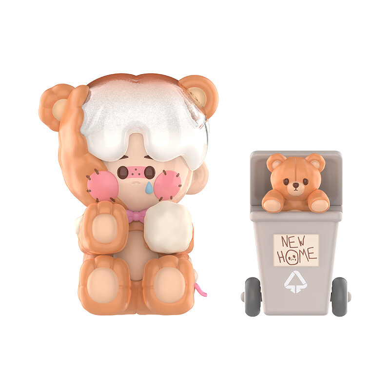 Фигурка унисекс POP MART PINO JELLY Former Buddy, brown, 13 см