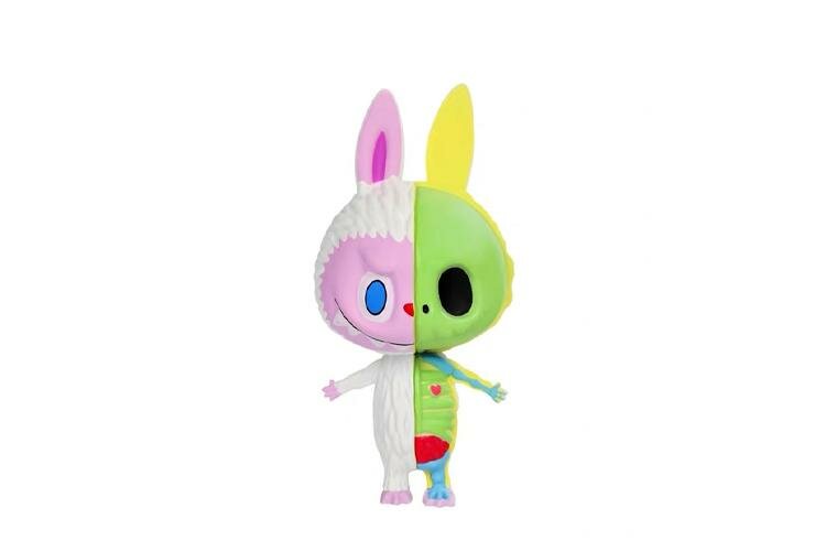 POP MART LABUBU How2work Semi Anatomy блистерная упаковка 100%, 9 см