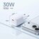 Зарядное устройство Baseus 30W EU Plug White