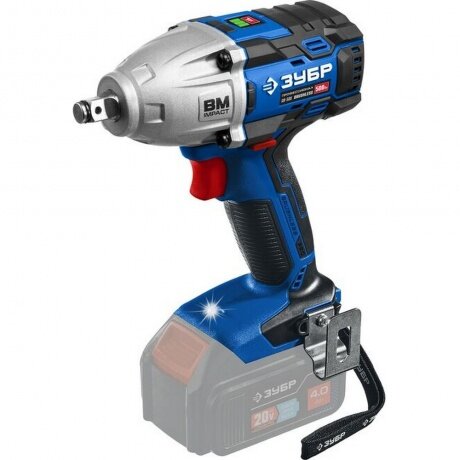 Гайковерт бесщеточный ЗУБР Т7, 20 В, 500 Н·м, без АКБ, Профессионал (GB-500)