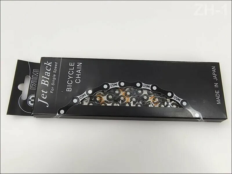 Цепь велосипедная izumi JET, японская односкоростная цепь с фиксированной передачей, 1/2*1/8 * 100л