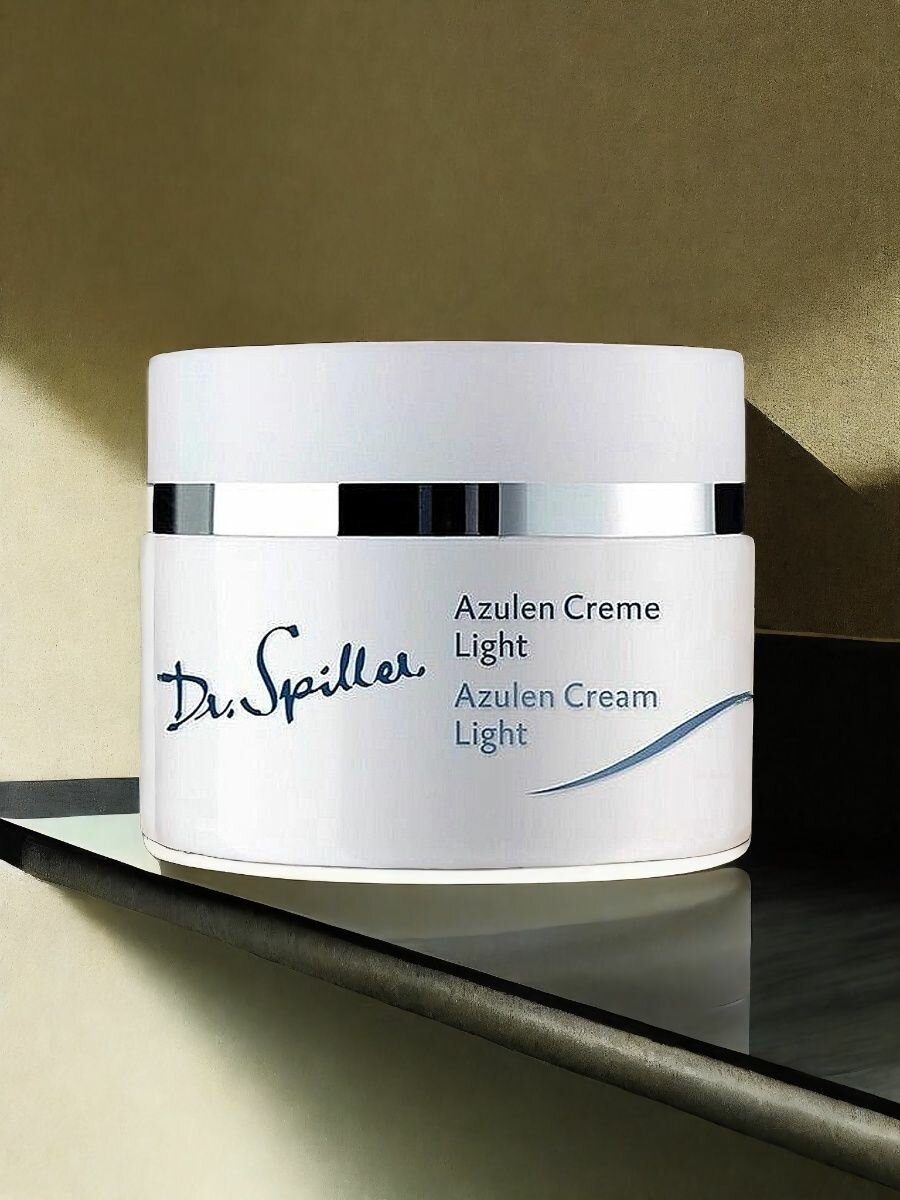 Dr. Spiller Azulen Легкий успокаивающий крем с азуленом для всех типов кожи 50 мл
