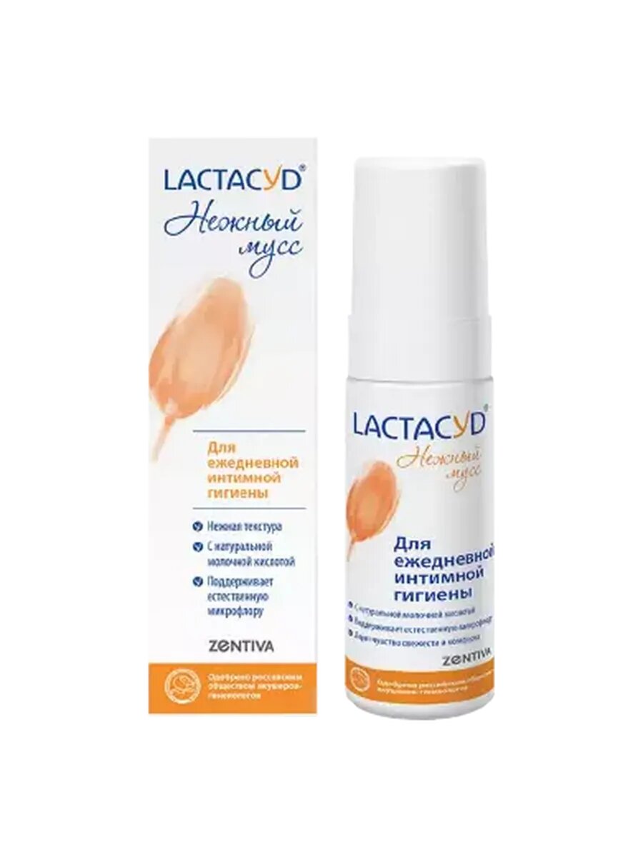 Лактацид Мусс для интимной гигиены 125мл