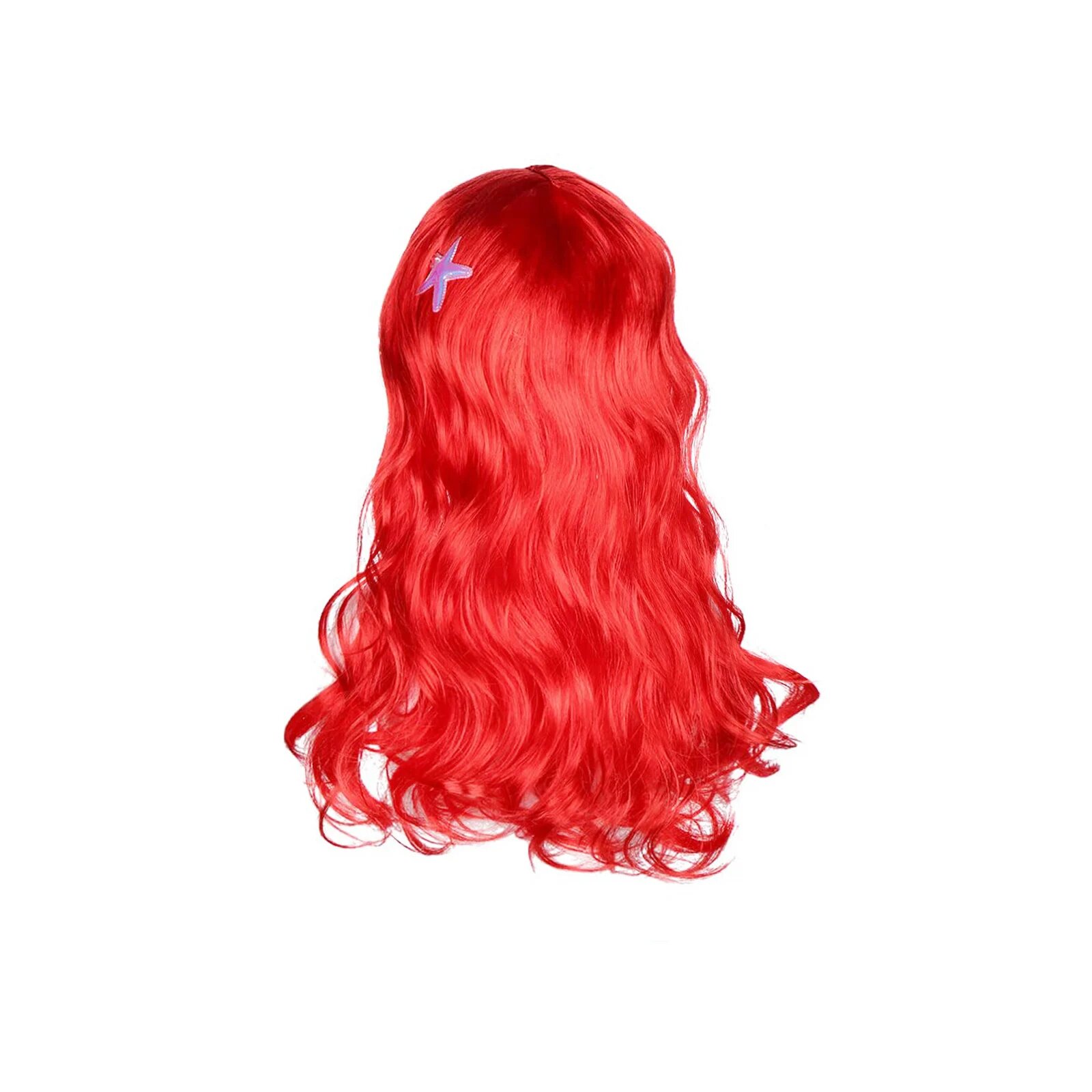 Платье-пачка русалки DreamParty 5-6T, Красный, only wig