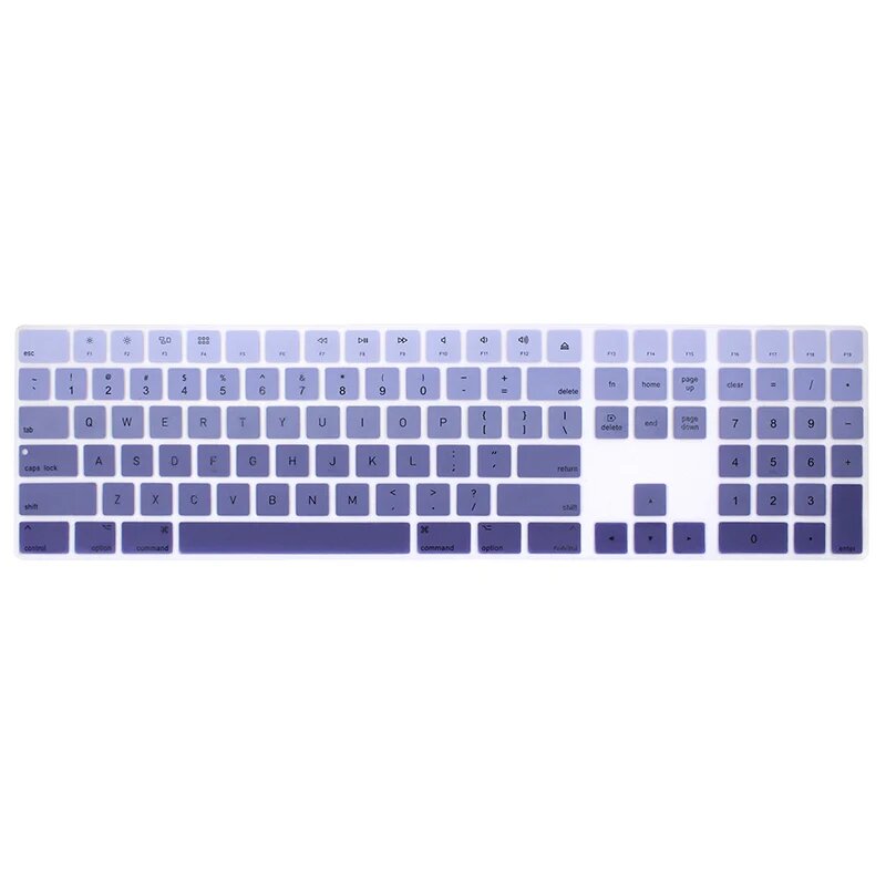 Накладка на клавиатуру Apple Magic Keyboard, Ombre Deep Purple