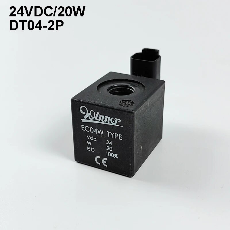 Соленоидная катушка Winner EC-04W для насоса SANY DC24V Plug