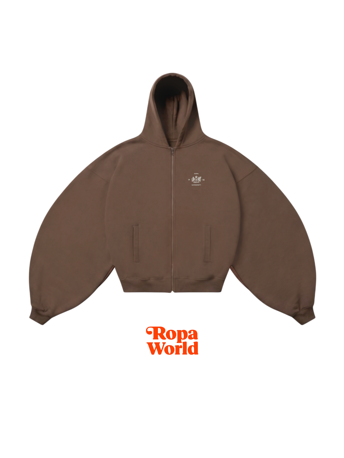 Худи Зип Укороченное "University"