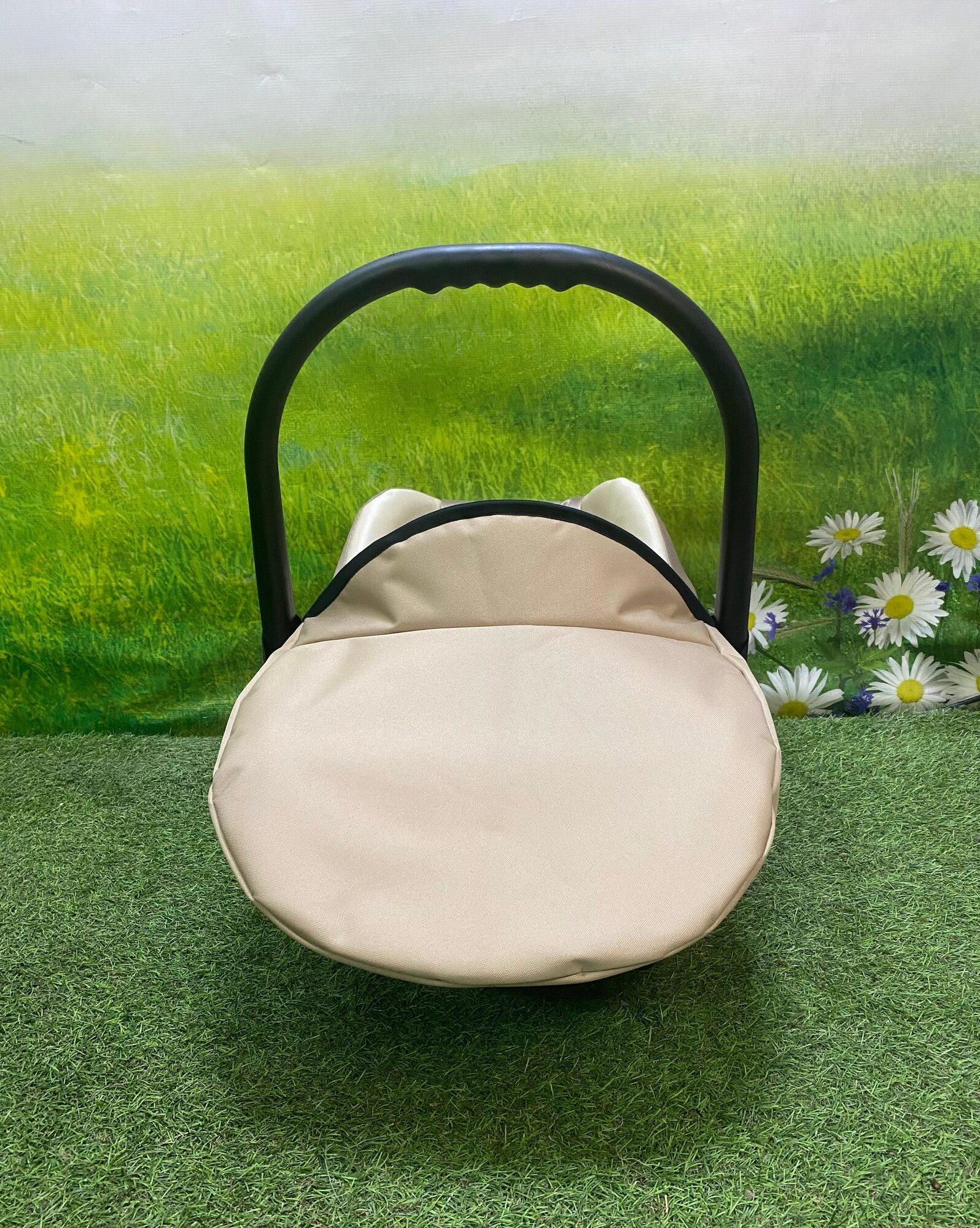 Чехол на автолюльку Рогожка без накидки