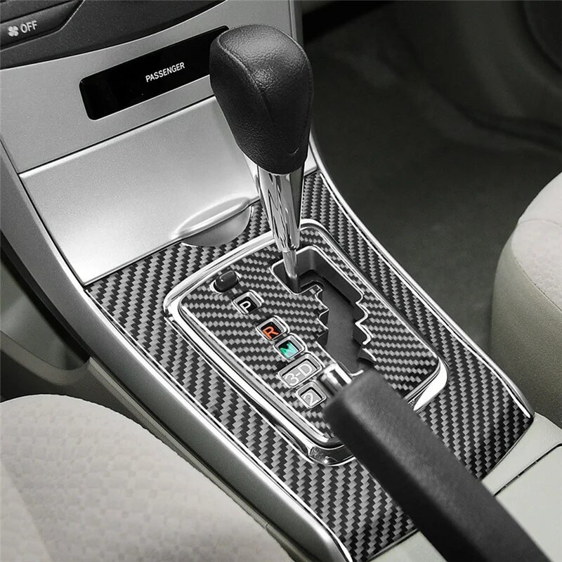 A77Q-для Toyota Corolla 2007-2013 центральная консоль панель переключения передач аксессуары для салона автомобиля