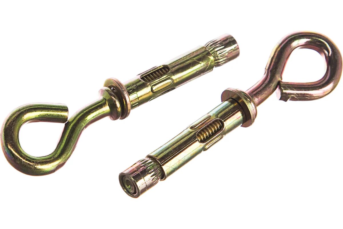 Набор анкерных болтов ЗУБР Профессионал, 8х40 мм, с кольцом, 60 шт