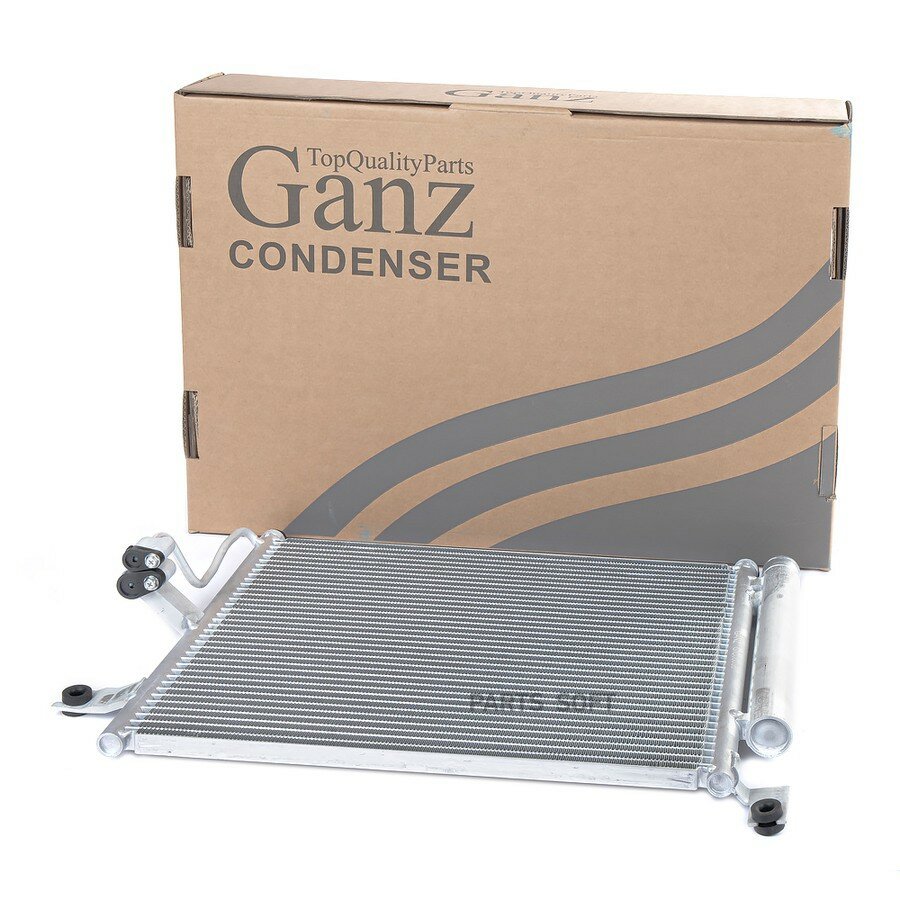 Радиатор кондиционера HYUNDAI ACCENT (TAGAZ) 1.5/1.6L 2000-> /МКПП GANZ GIC06056 от официального дистрибьютора, GANZ, артикул GIC06056