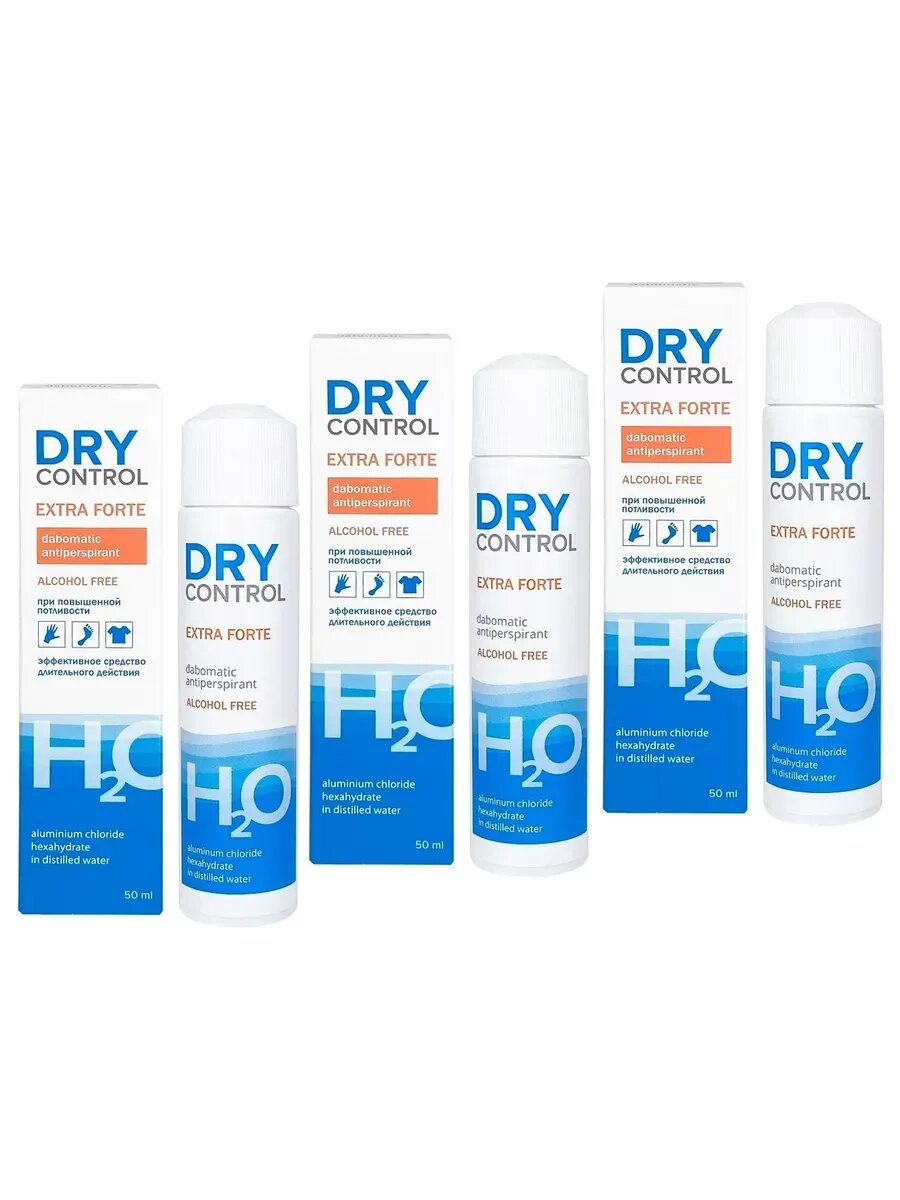 Экстра форте дабоматик антиперспират без спирта 3 шт