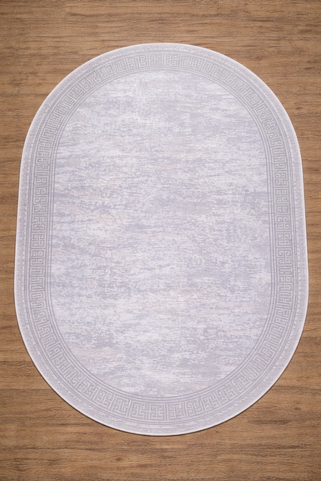 Ковер Лакшери дизайн 27710 цвет 23325 Овал 1x2м