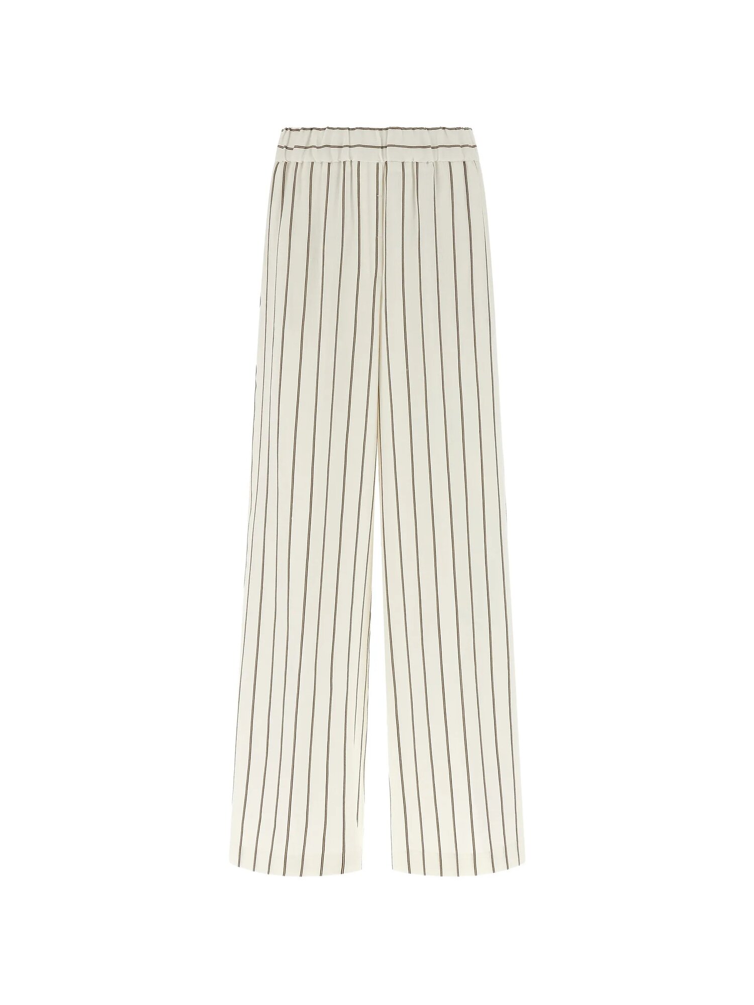 Брюки Pinstriped wide leg trousers