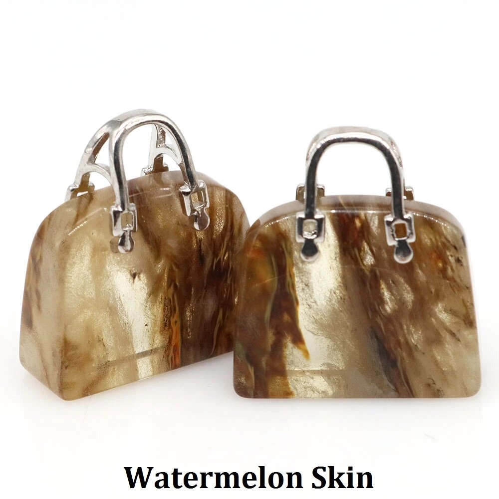 Шармы Watermelon Skin, тигровый глаз, 1PC