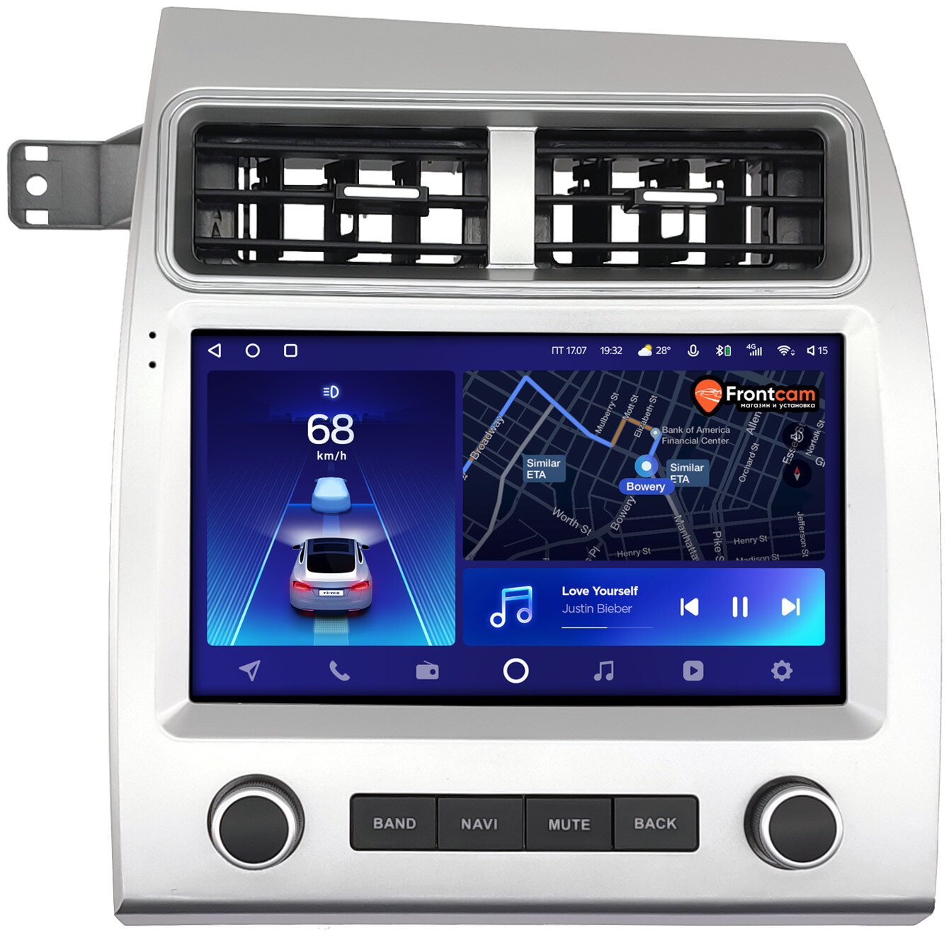 Штатная магнитола Teyes CC2 PLUS 6/128 9" RM-9-1717 Audi Q7 (4L) 2005-2015 Android 10 (4G-SIM, DSP, QLed)