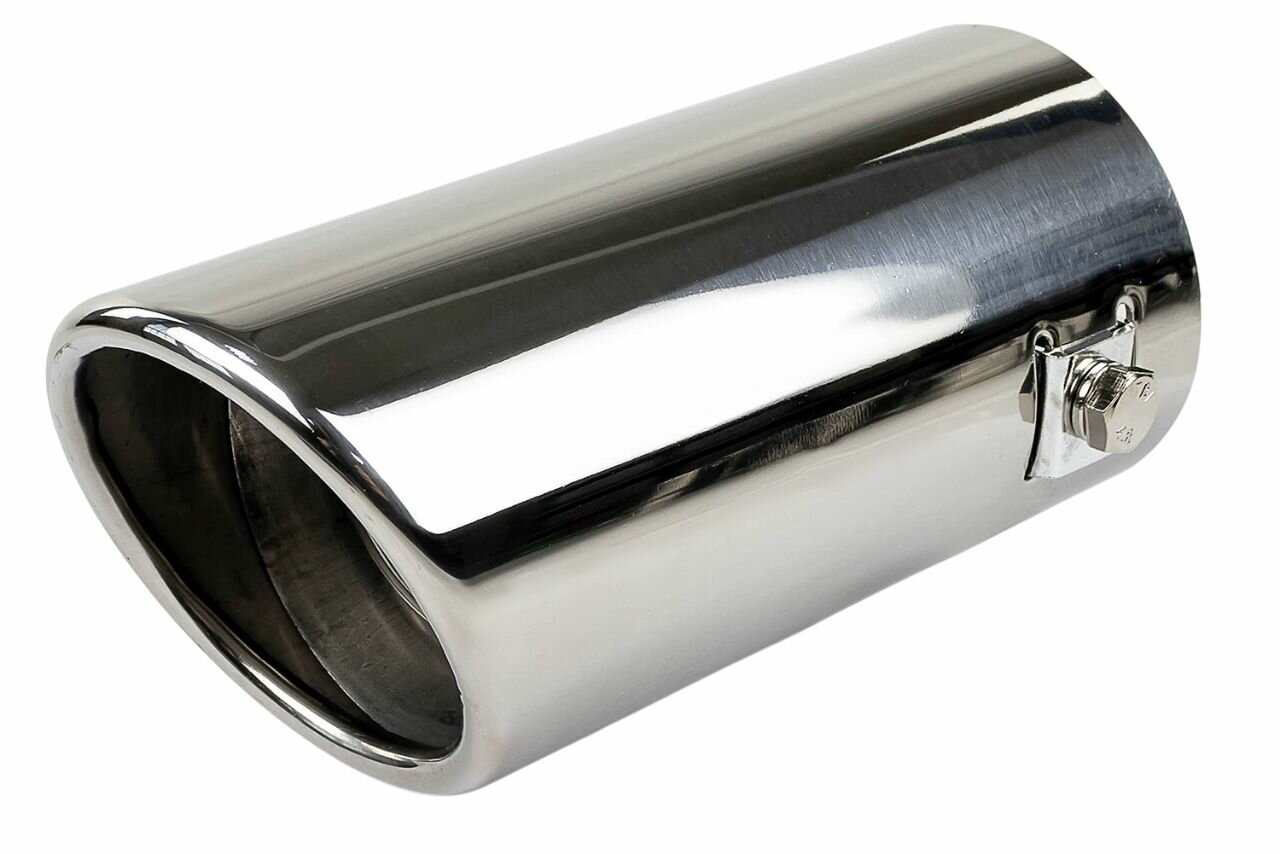 Круглая насадка глушителя Sal-Man HJ-6021 d63мм из нержавеющей стали