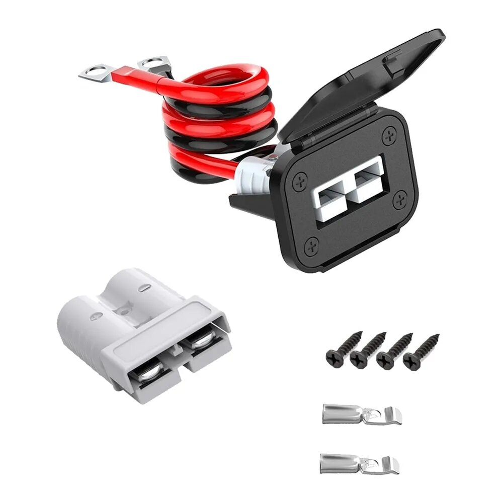 Connector, 8AWG 50AMP Разъем Для Быстрого Подключения Аккумулятора