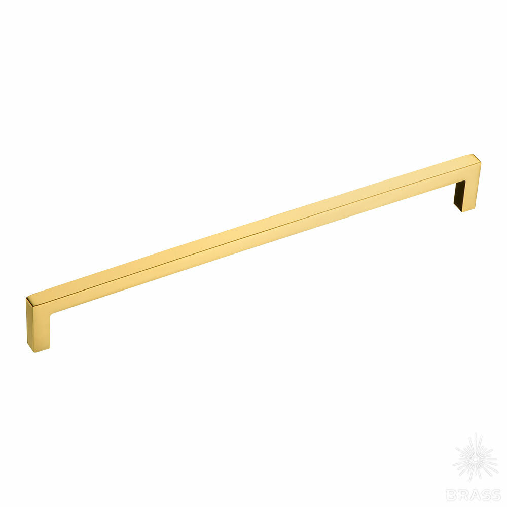 7938 0224 GL Ручка скоба модерн, глянцевое золото 224 мм, Турция