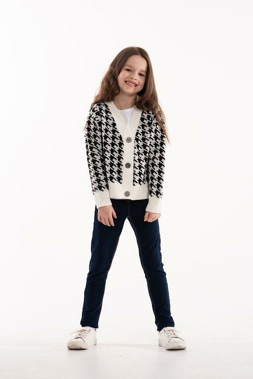 Кардиган Гусиная лапка