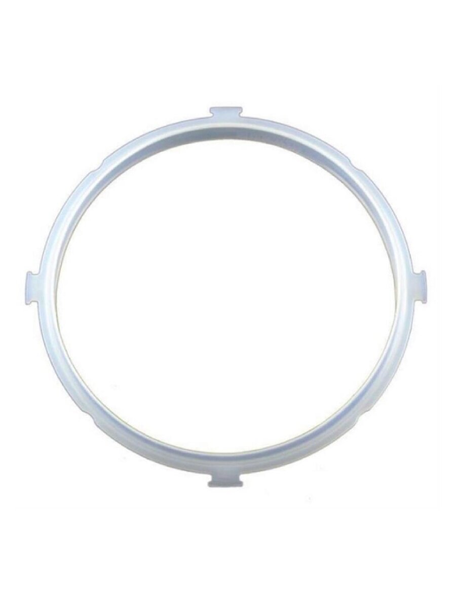 Уплотнитель крышки силиконовый с фиксаторами для мультиварки-скороварки 3/4л