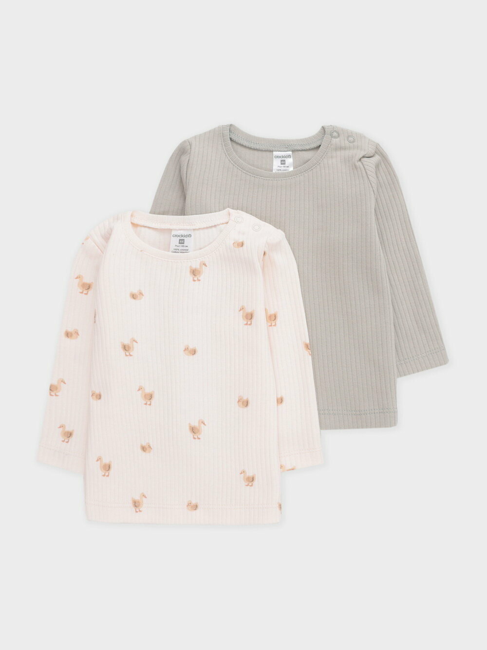 Лонгслив для малышей, набор 2 шт, 2шт.