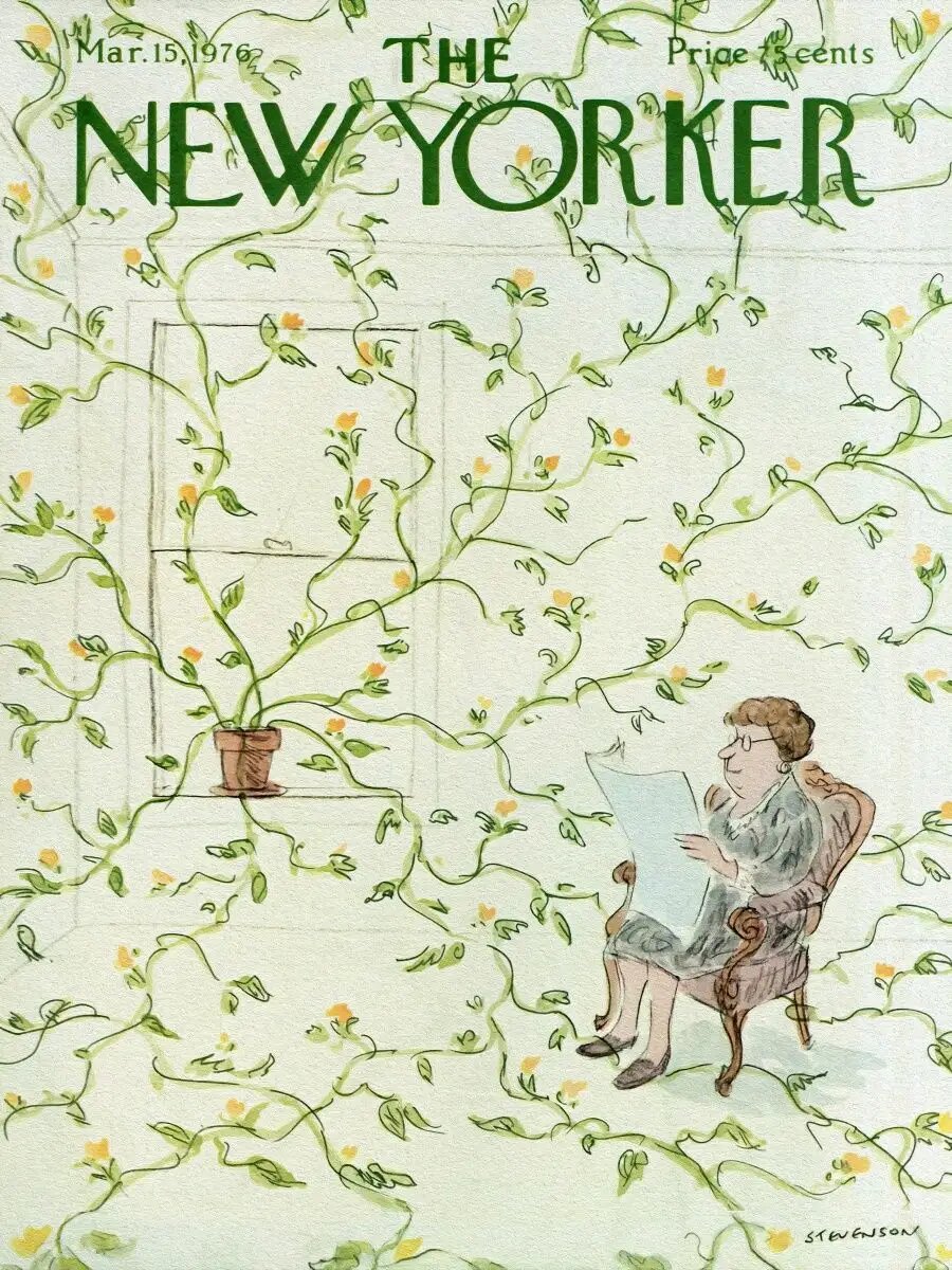 Постер New Yorker Нью Йоркер март, 40 x 50 см (с полями), бумага, без рамы — фото 1
