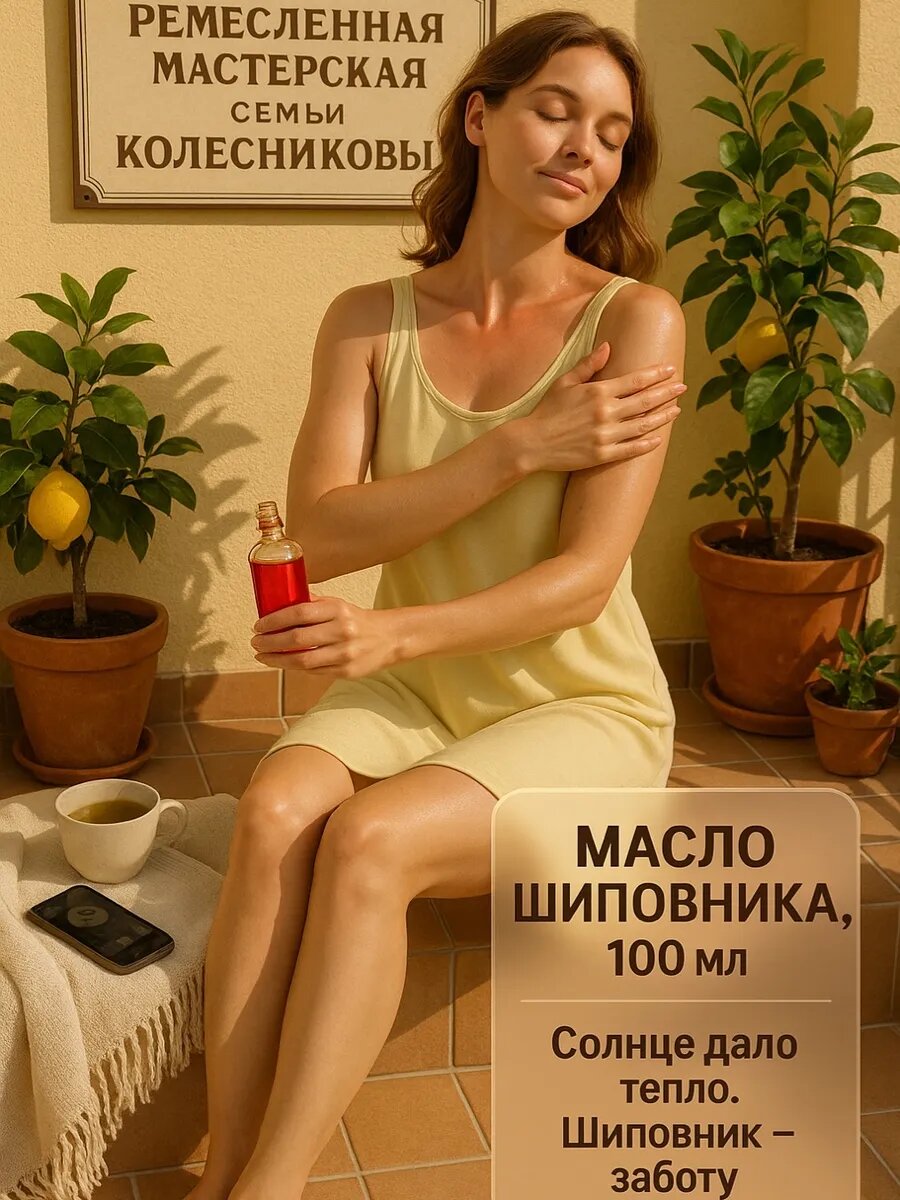 Масло Шиповника - 100 мл