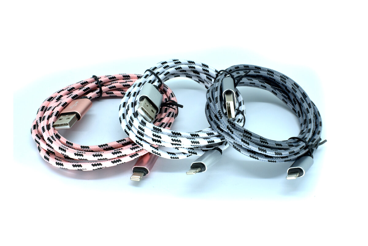 USB Провод для 5/5S Lightning плетеный 2м
