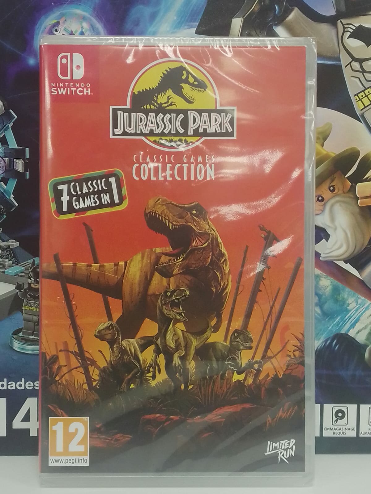 Jurassic Park Classic Games Collection (Limited Run) [Nintendo Switch, английская версия](SPC)