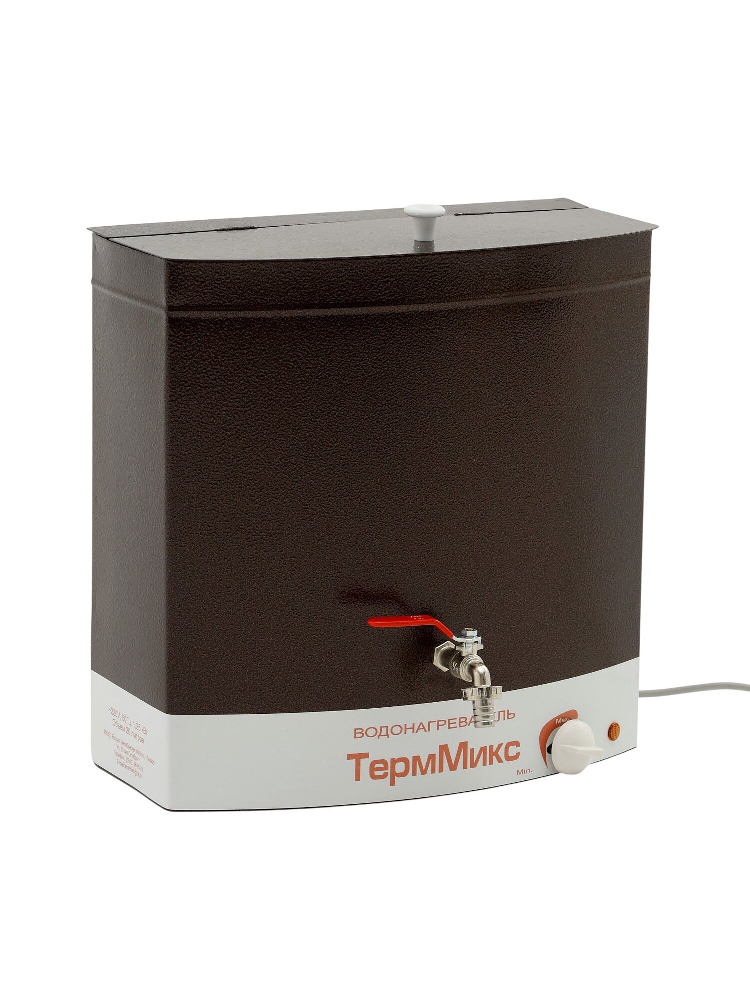 Бак настенный ТермМикс , с ЭВН, 1250 Вт, объем 20 литров, цвет медный