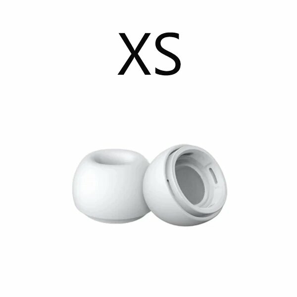 Оригинальные новые амбушюры для Apple AirPods Pro 2, размер XS (2 штуки)