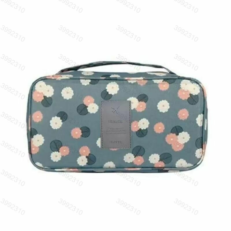 Удобный органайзер дорожный для нижнего белья. Сумка на молнии для носков, бюстгальтеров и трусов вместительный мешок для чемодана