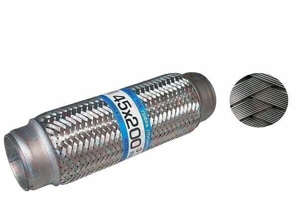 Гофра глушителя EUROEX 45x200/3 45x200 3-х слойная